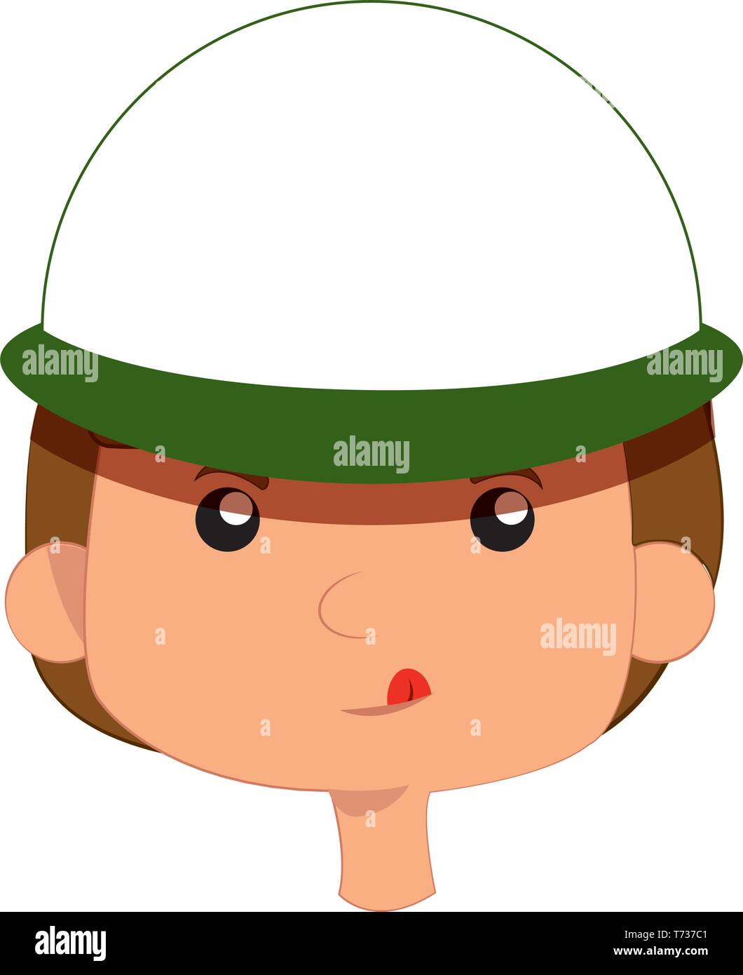 Avatar of a boy with a cap Stock Vector Image & Art - Alamy