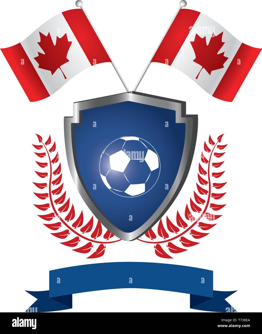 Canadian heraldry Stock Vector Images - Alamy