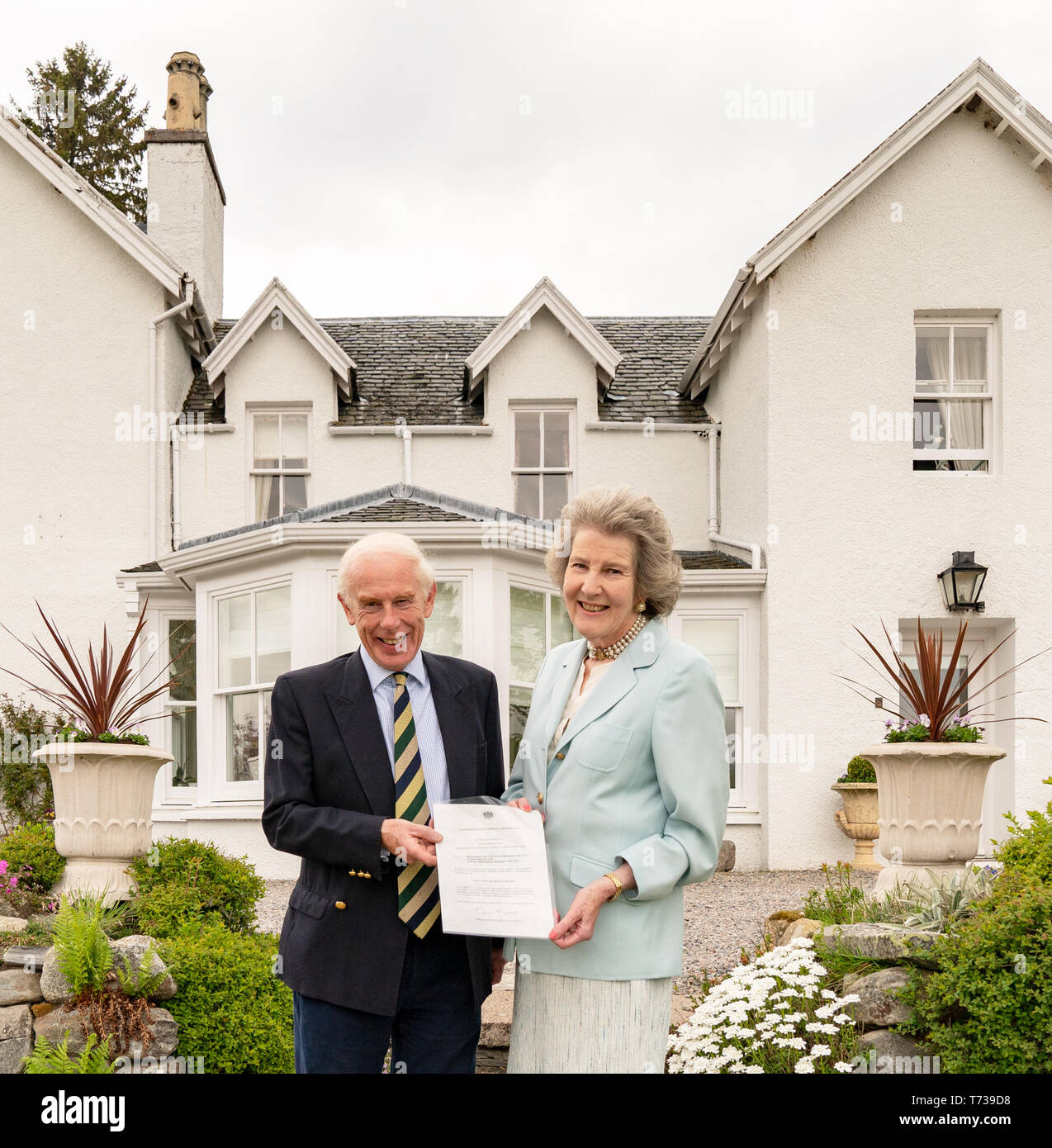 Deputy Lord Lieutenant is crowned for Banffshire, with Brigadier Hugh ...
