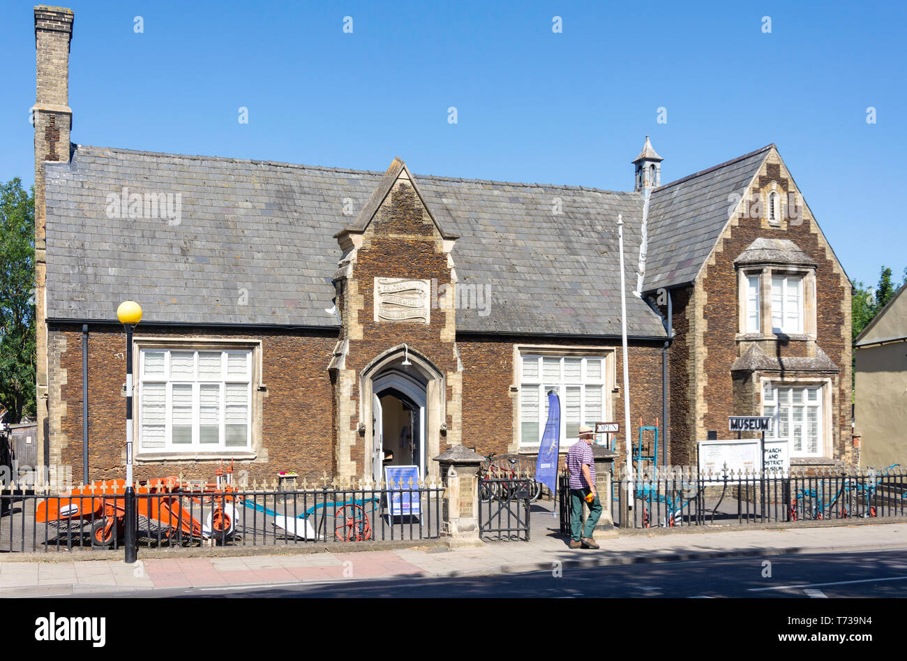 March & District Museum, High Street, March, Cambridgeshire, England ...