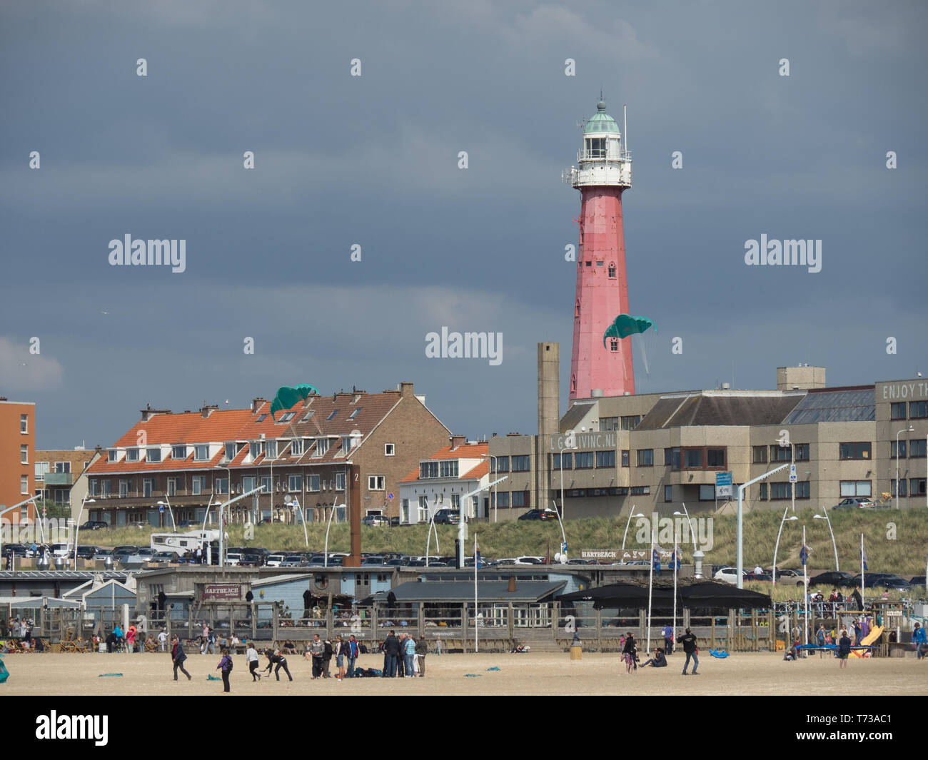 at the dutch beach Stock Photo - Alamy