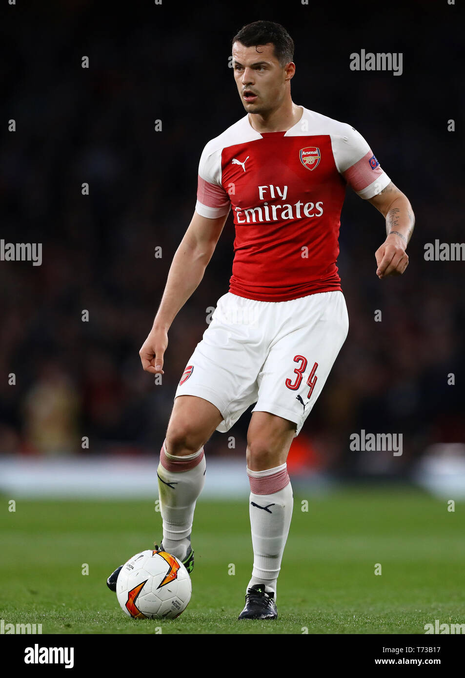 Granit xhaka europa league final hi-res stock photography and images ...