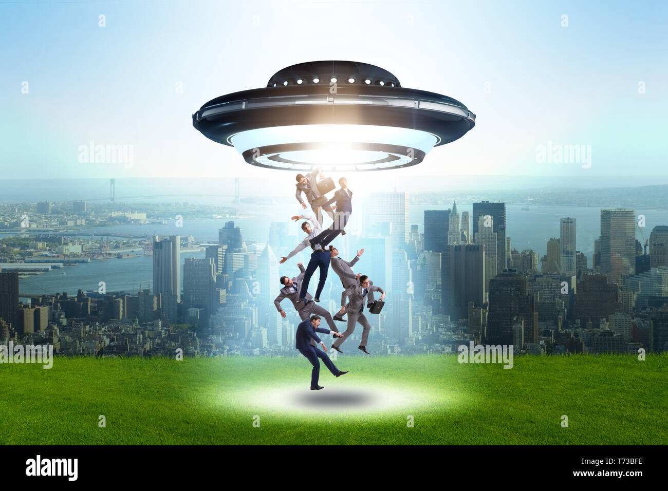 Abducted businessman hi-res stock photography and images - Alamy