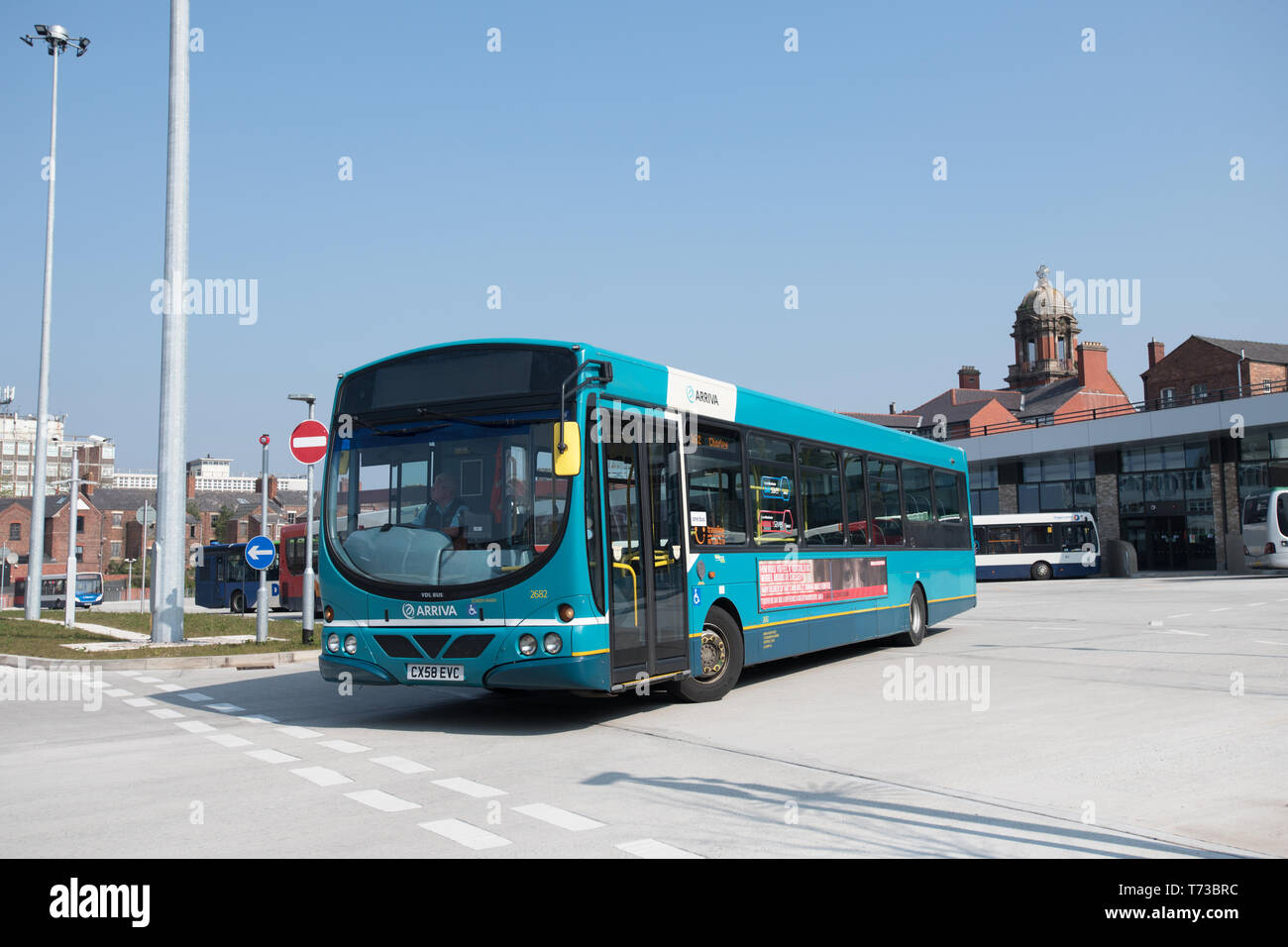 Wigan bus stop hi-res stock photography and images - Alamy