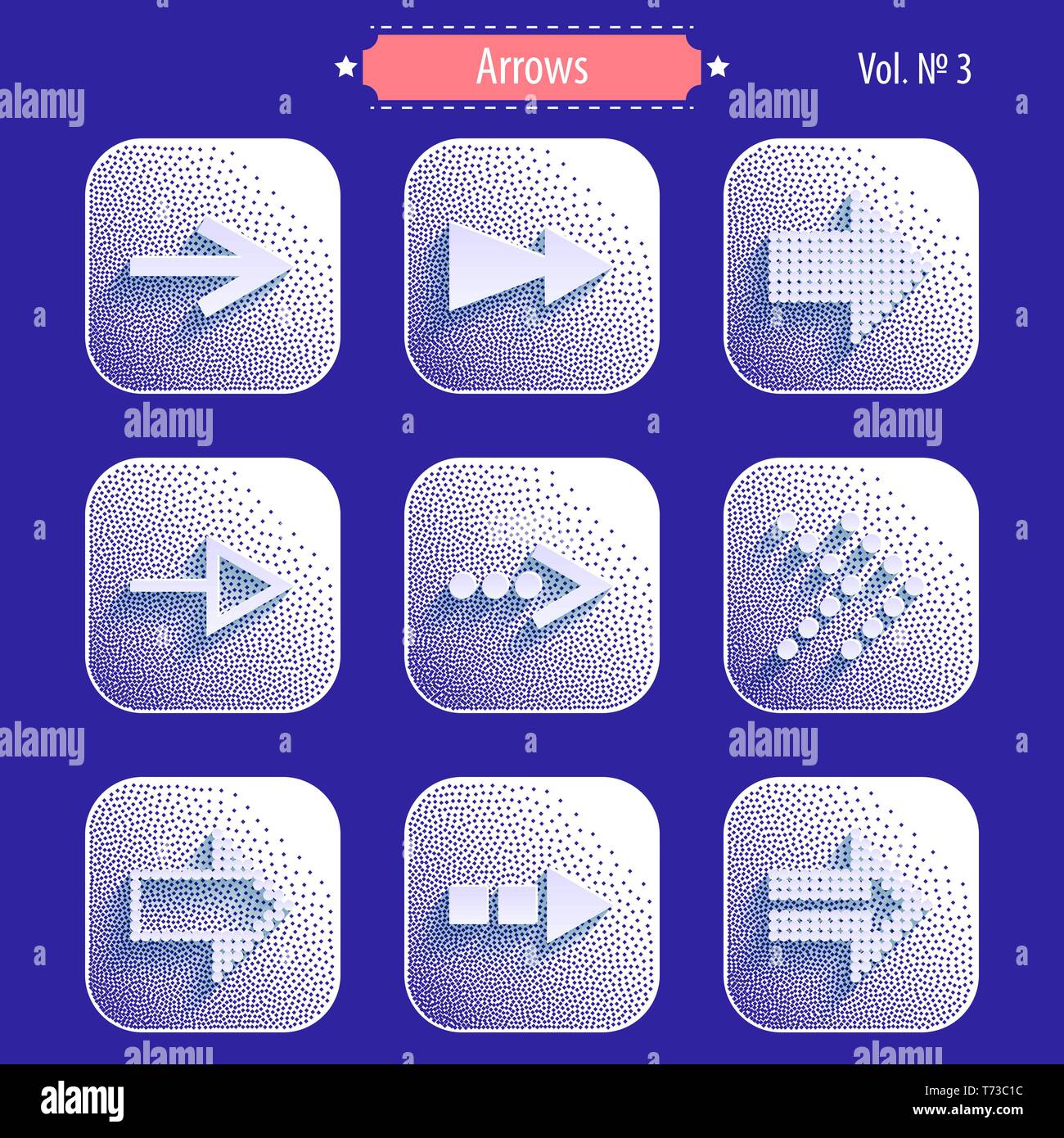 Arrow style directional infographic Stock Vector Images - Alamy