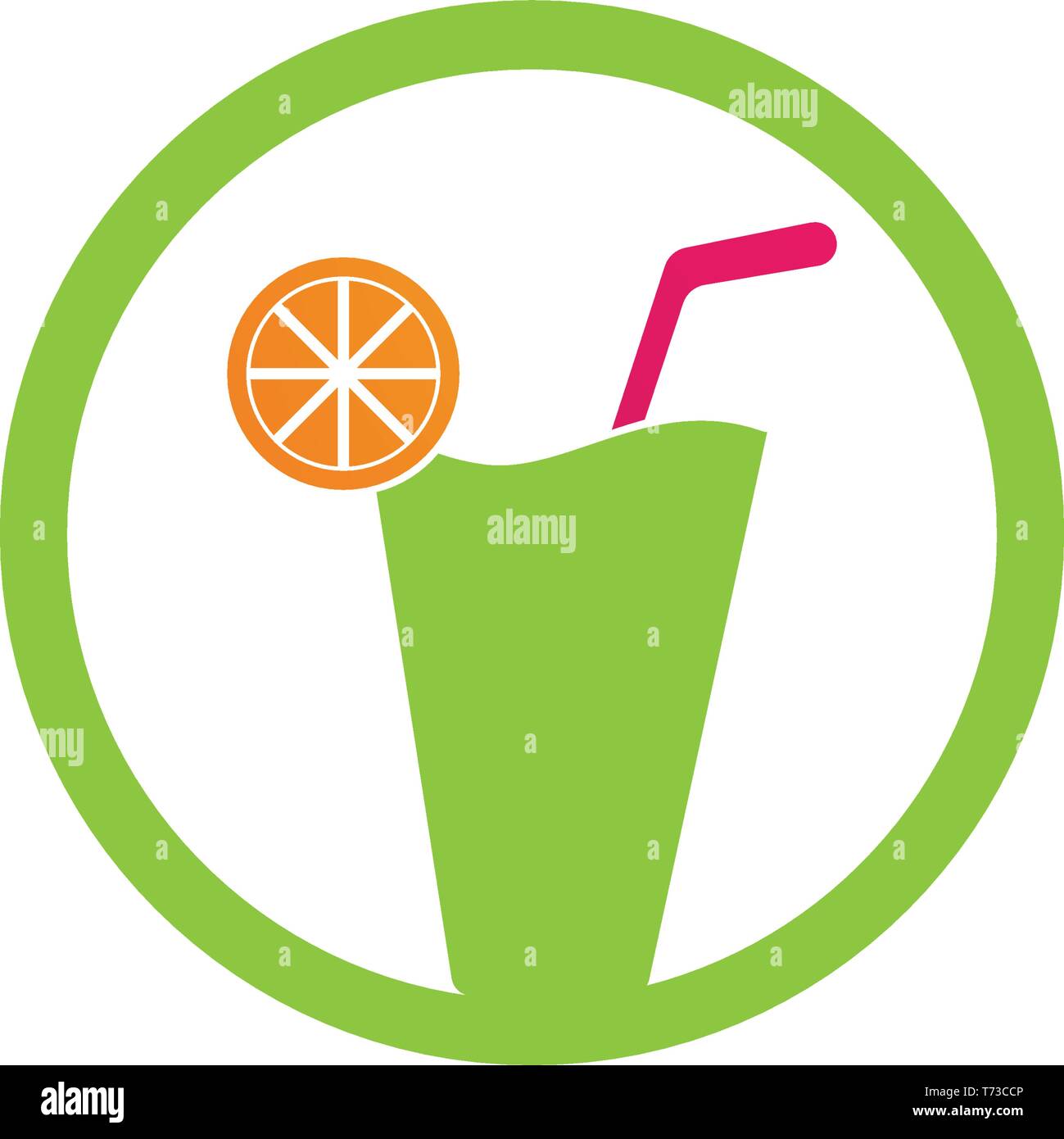 Drink juice logo and symbols template app Stock Vector Image & Art - Alamy