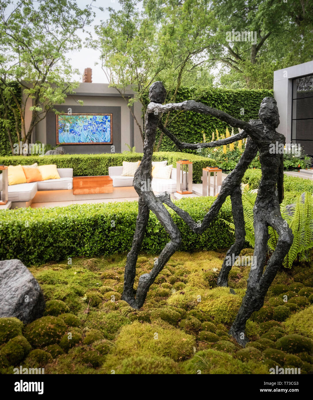 The LG Eco-City Garden designed by Hay-Young Hwang, at the Chelsea ...