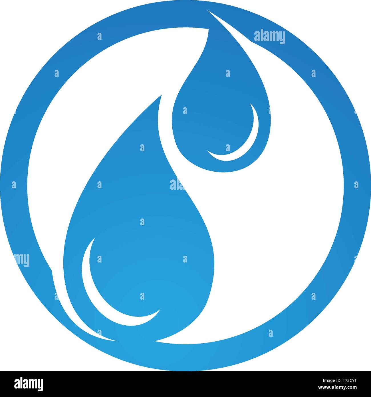 Water nature logo and symbols template icons Stock Vector Image & Art ...
