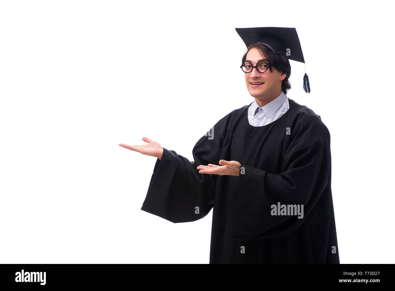 Graduating from university Cut Out Stock Images & Pictures - Alamy