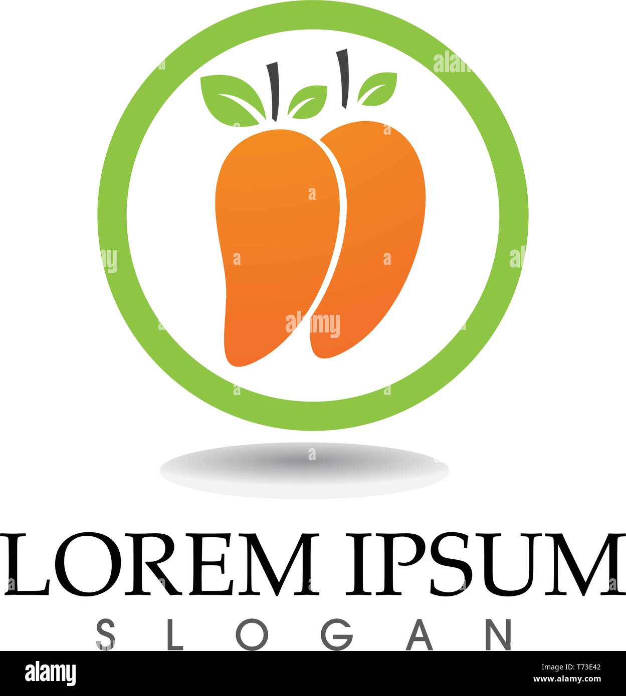 Mango set realistic isolated Stock Vector Images - Alamy