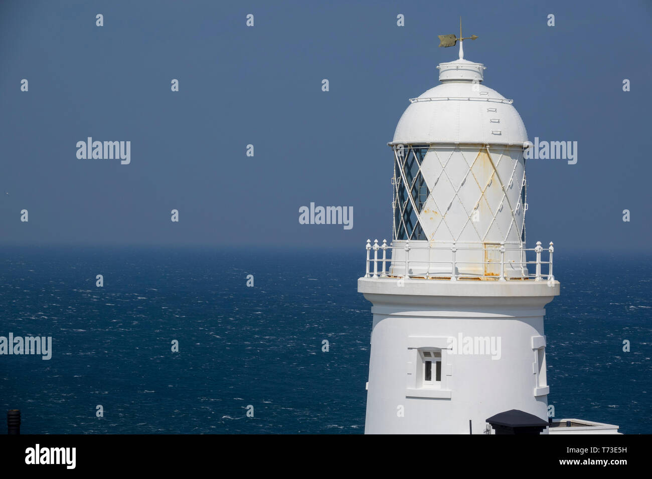 Pendeen Watch Lighthouse Stock Photo - Alamy