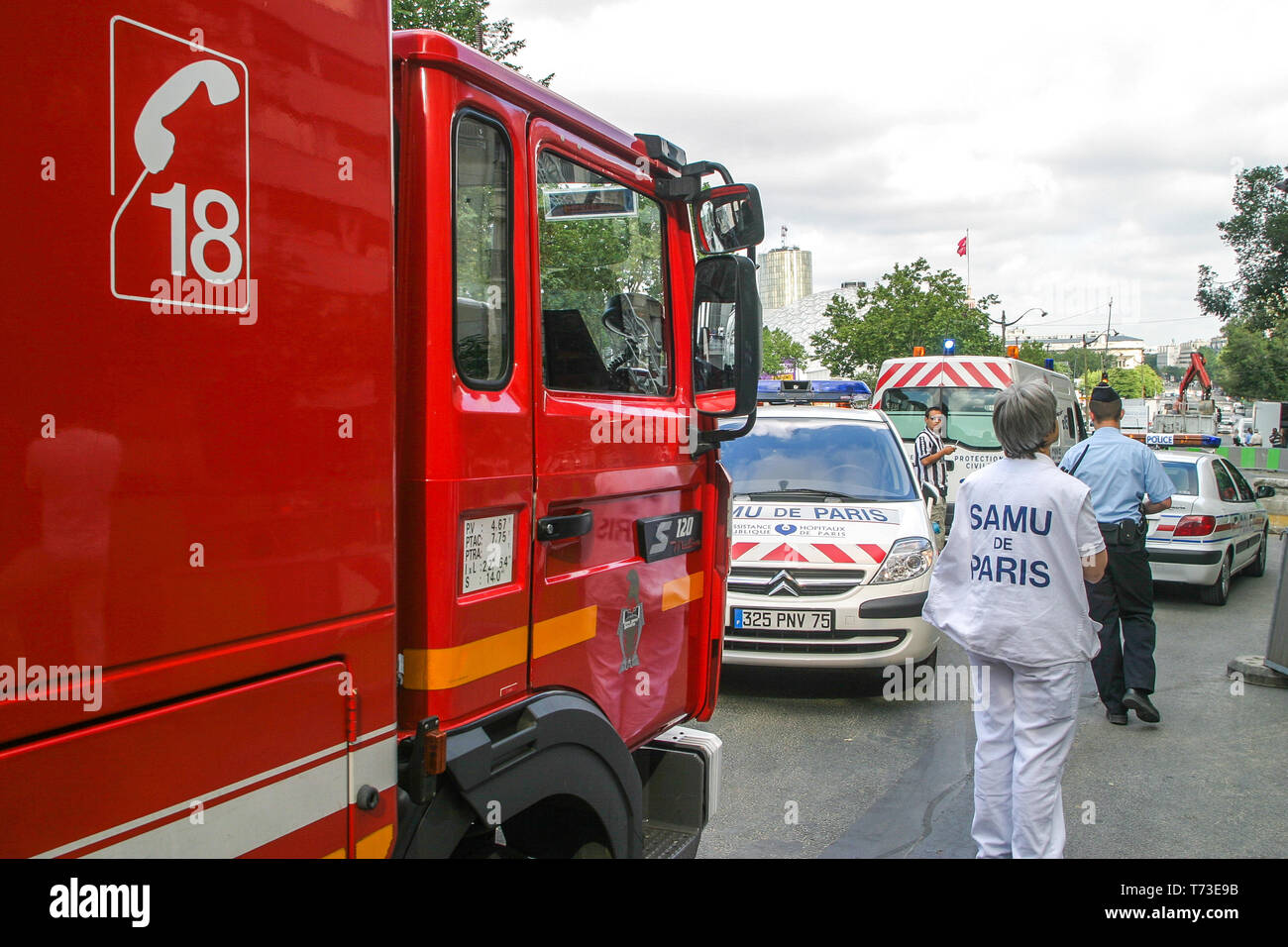 Samu de paris hi-res stock photography and images - Alamy