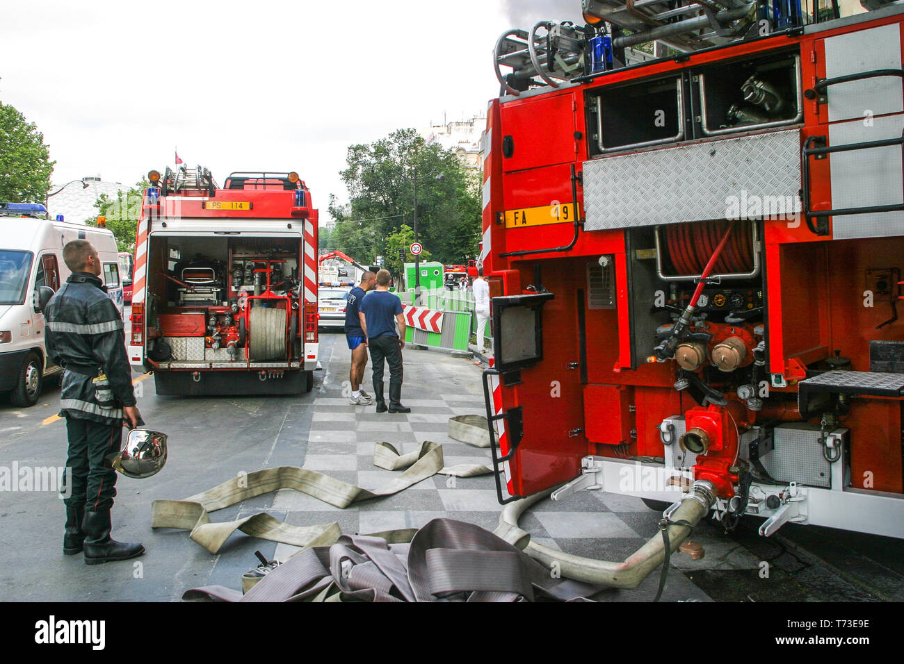 Service incendie hi-res stock photography and images - Alamy