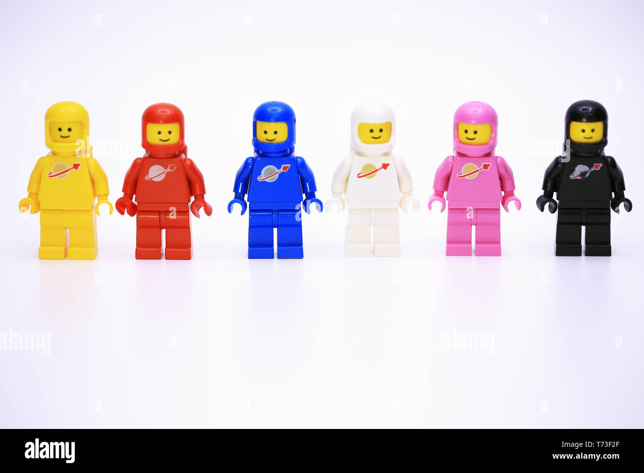spaceman mini figure Stock Photo - Alamy