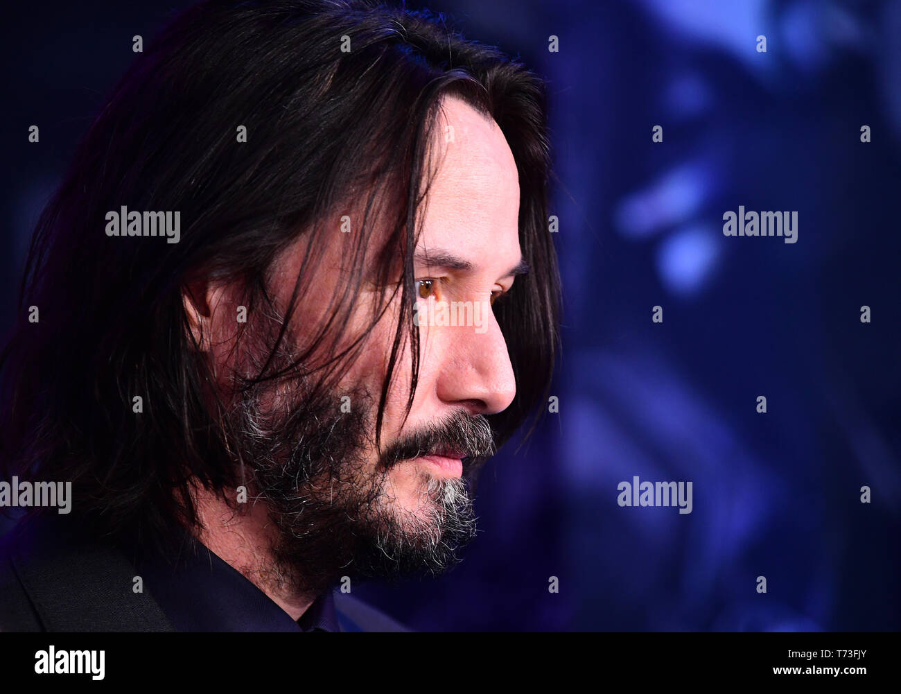 Keanu Reeves attending the John Wick: Chapter 3 - Parabellum Special ...