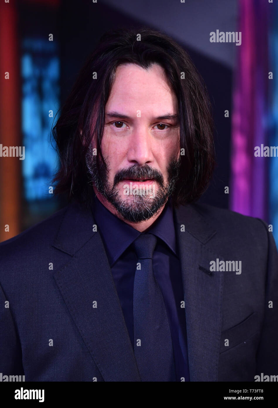 Keanu Reeves attending the John Wick: Chapter 3 - Parabellum Special ...