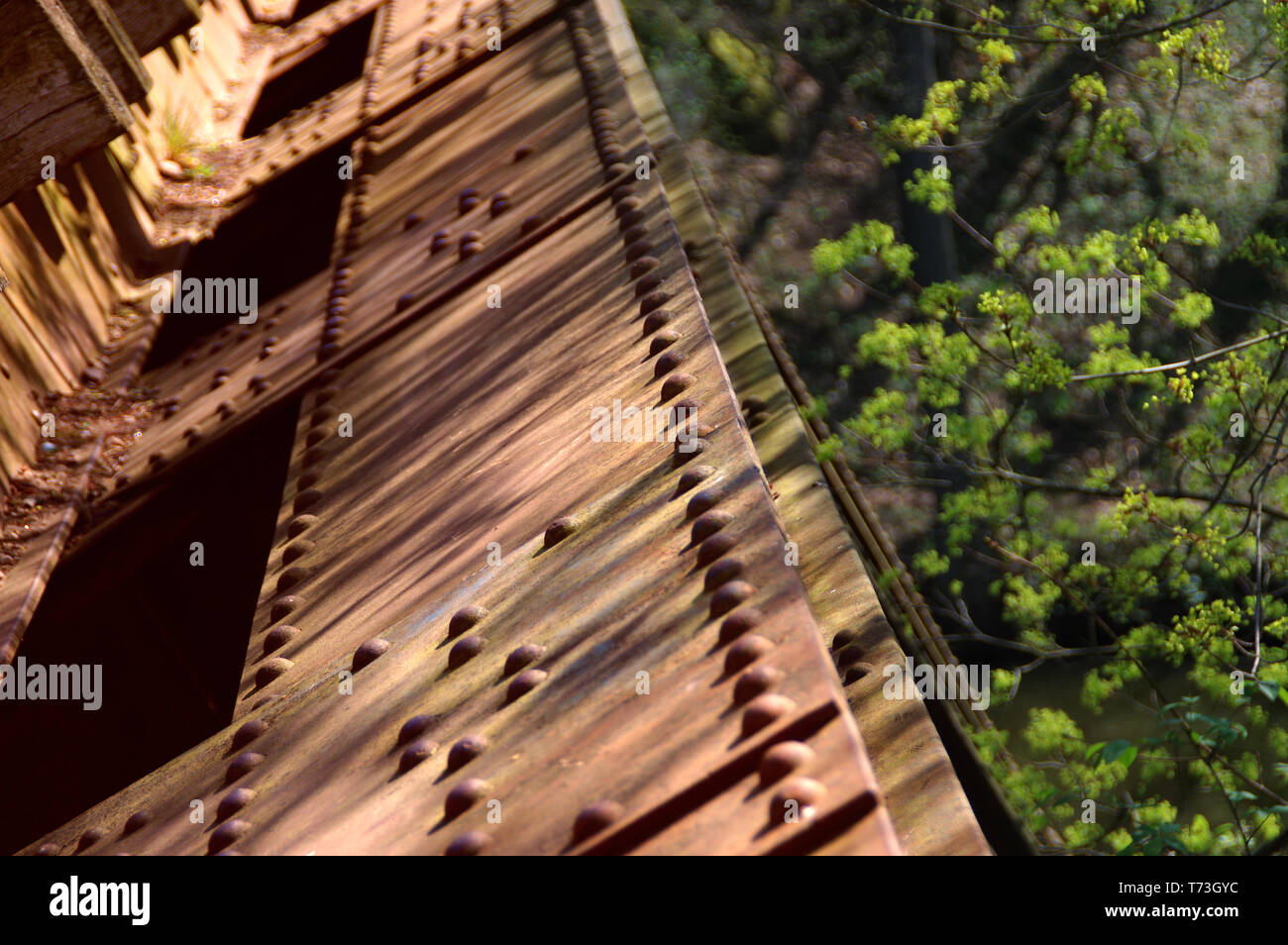 Metal bridge rivets hi-res stock photography and images - Alamy