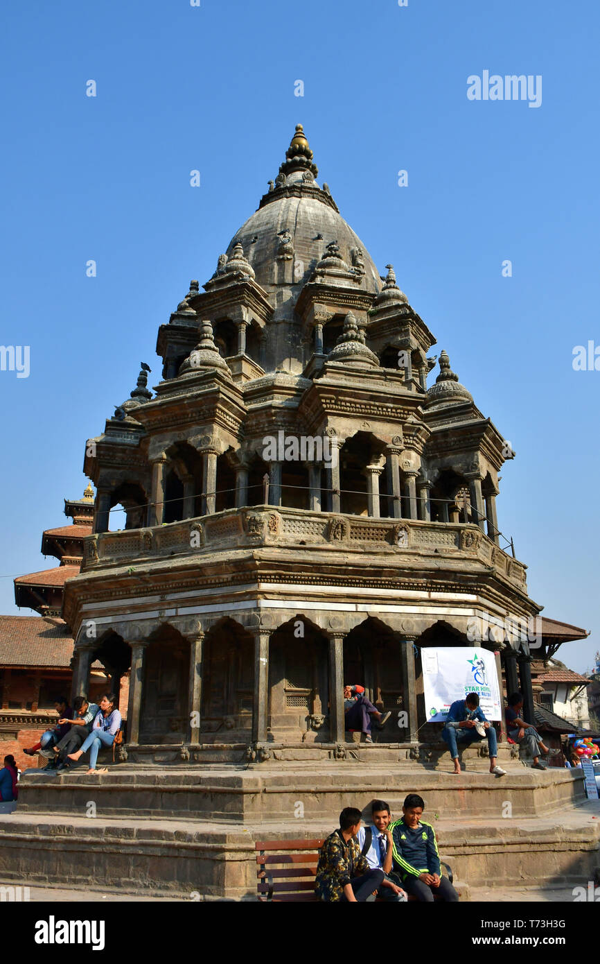 Krishna Mandir (17th-century Shikhara-style temple), Durbar Square ...
