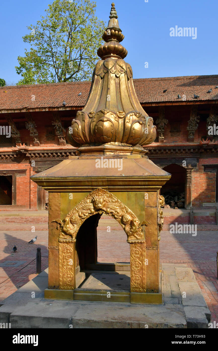 Mul chowk, Durbar Square, Patan, Lalitpur Metropolitan City, Bagmati ...
