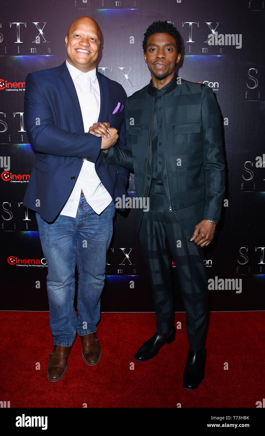 STX Films at CinemaCon at Caesars Palace in Las Vegas Featuring: Logan ...