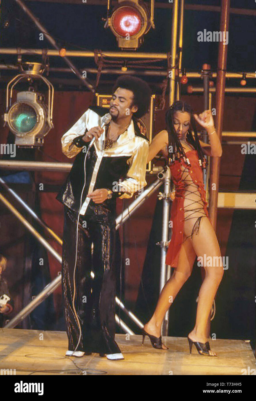 JESSE GREEN Jamaican reggae and disco singer about 1977 Stock Photo - Alamy