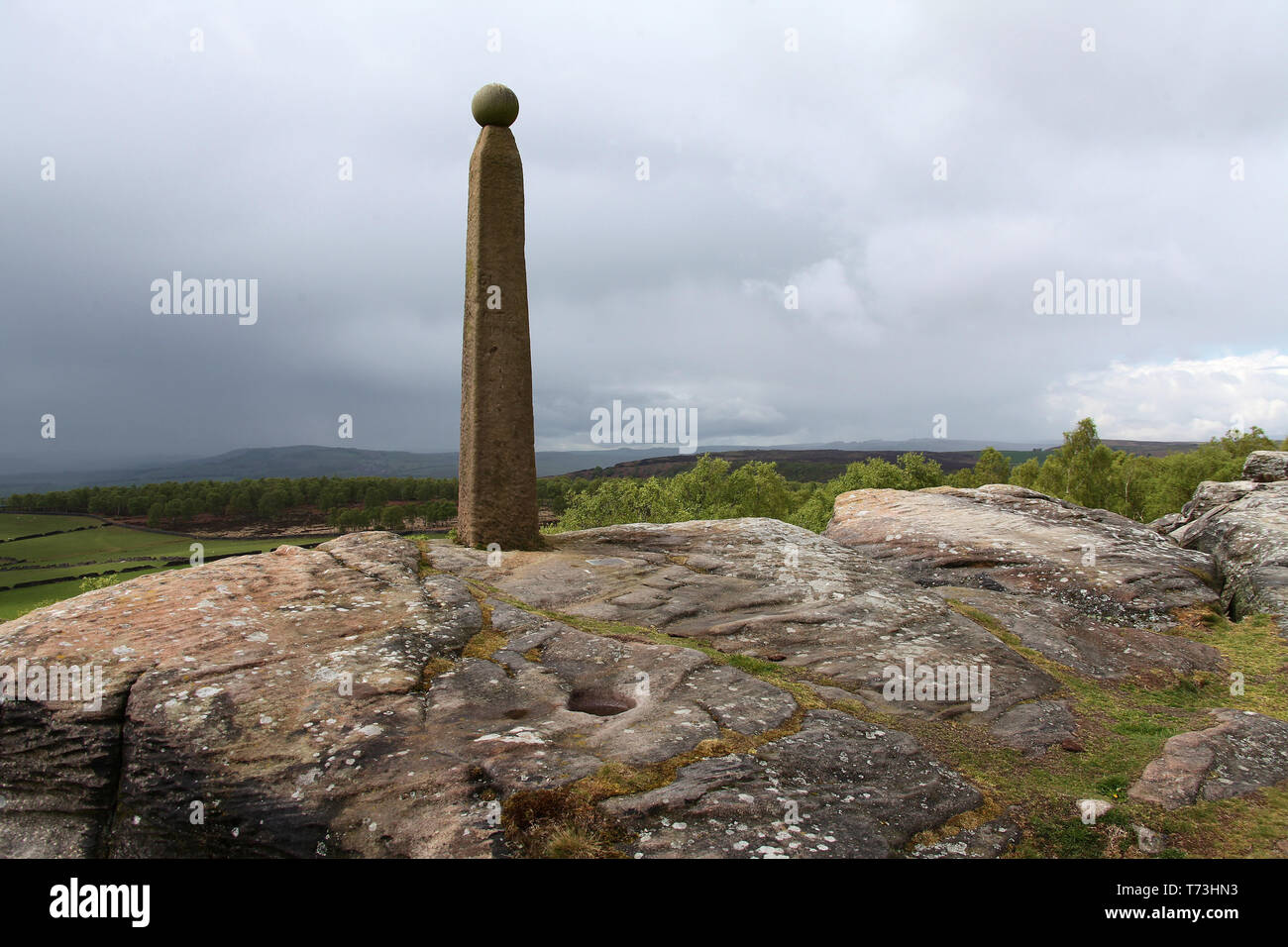 Nelson monument birchen edge hi-res stock photography and images - Alamy