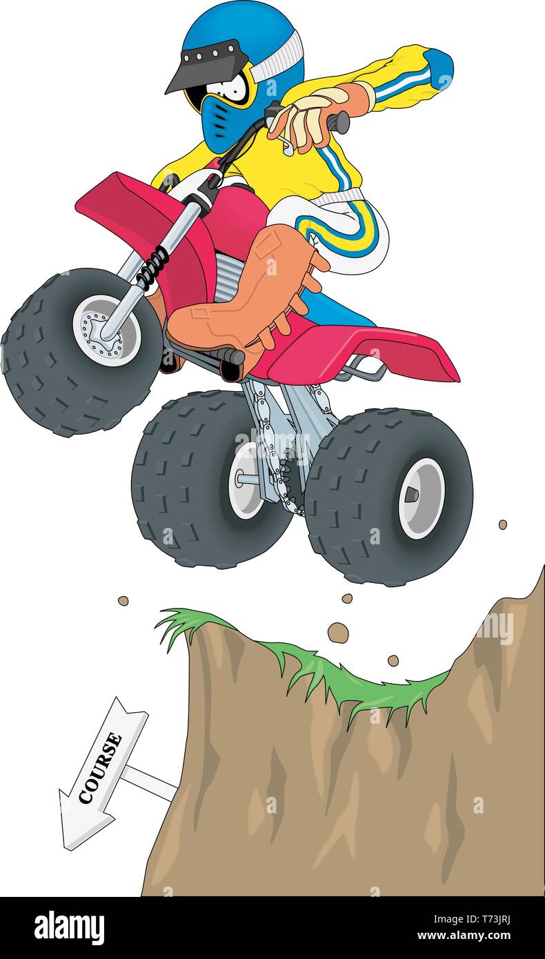 Sports race offroad Stock Vector Images - Alamy