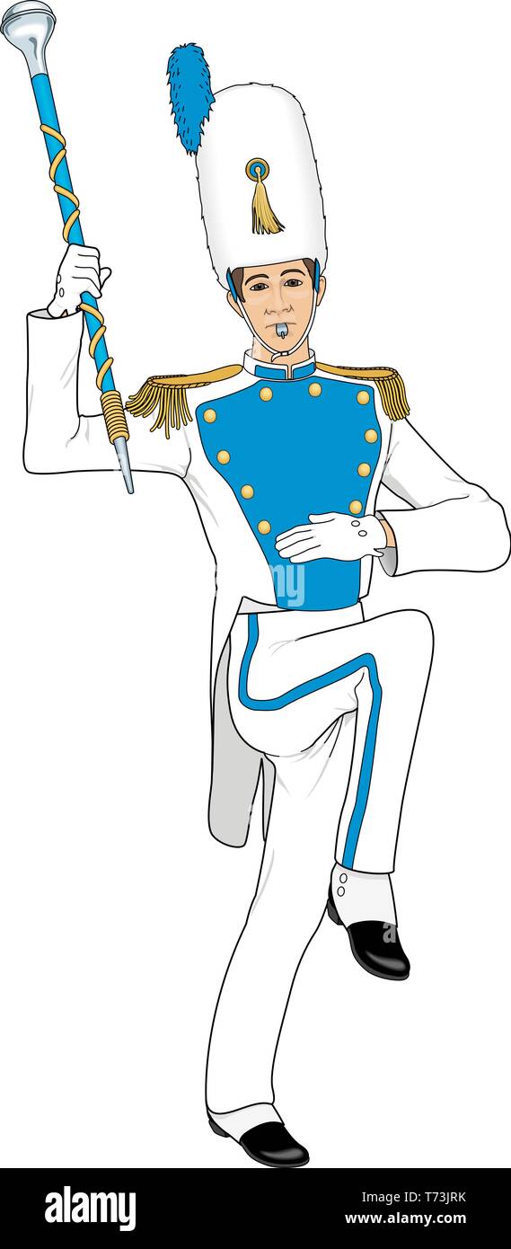 Band Major Vector Illustration Stock Vector Image & Art - Alamy