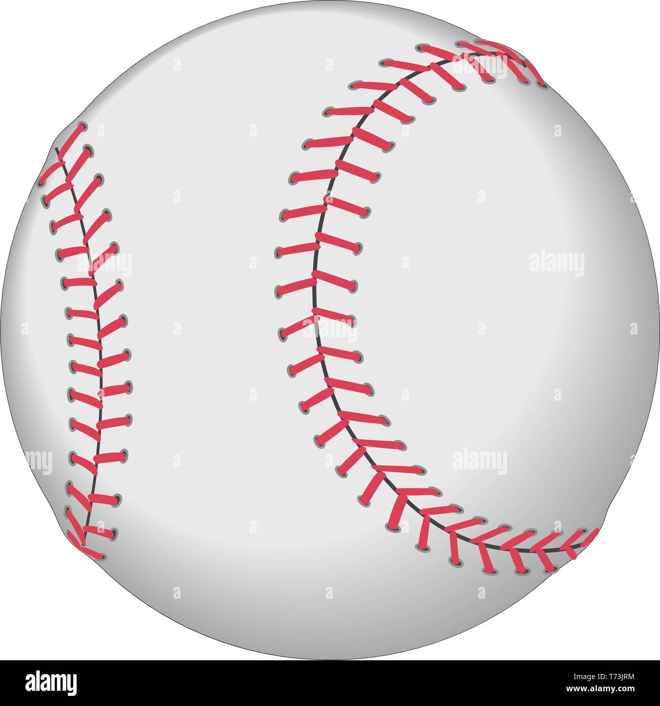 Baseball Vector Illustration Stock Vector Image & Art - Alamy