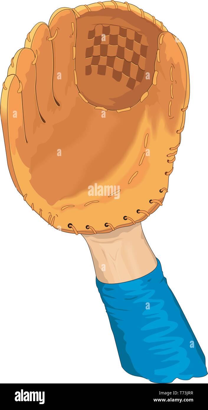 Baseball Glove Vector Illustration Stock Vector Image & Art - Alamy