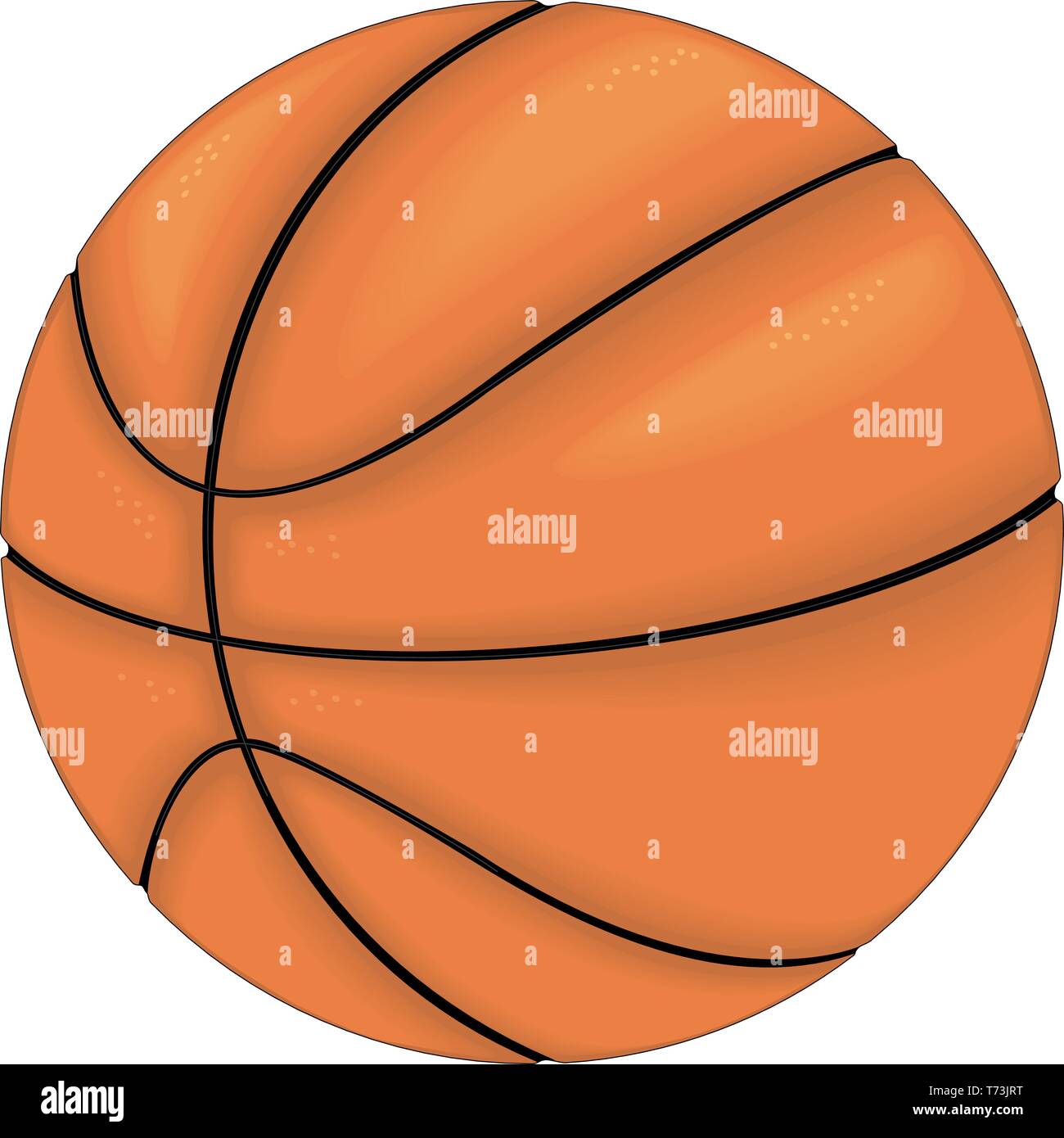 Basketball Vector Illustration Stock Vector Image & Art - Alamy