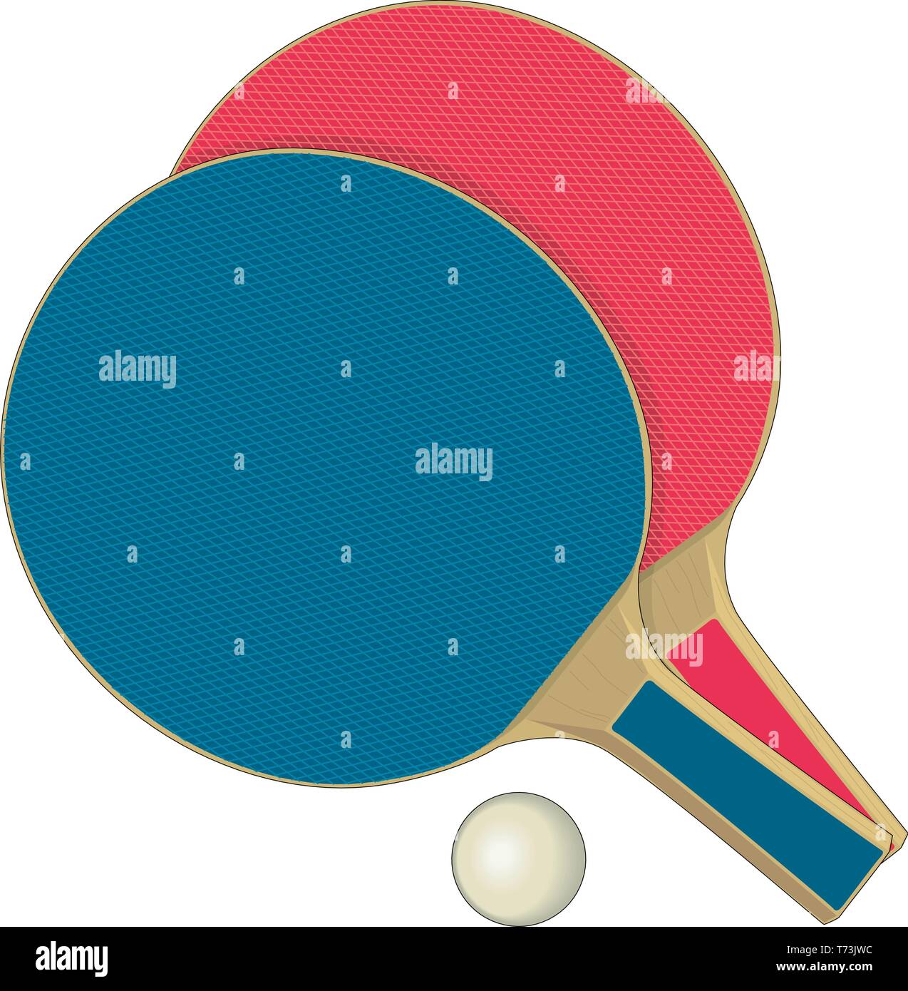 Ping Pong Vector Illustration Stock Vector Image & Art - Alamy