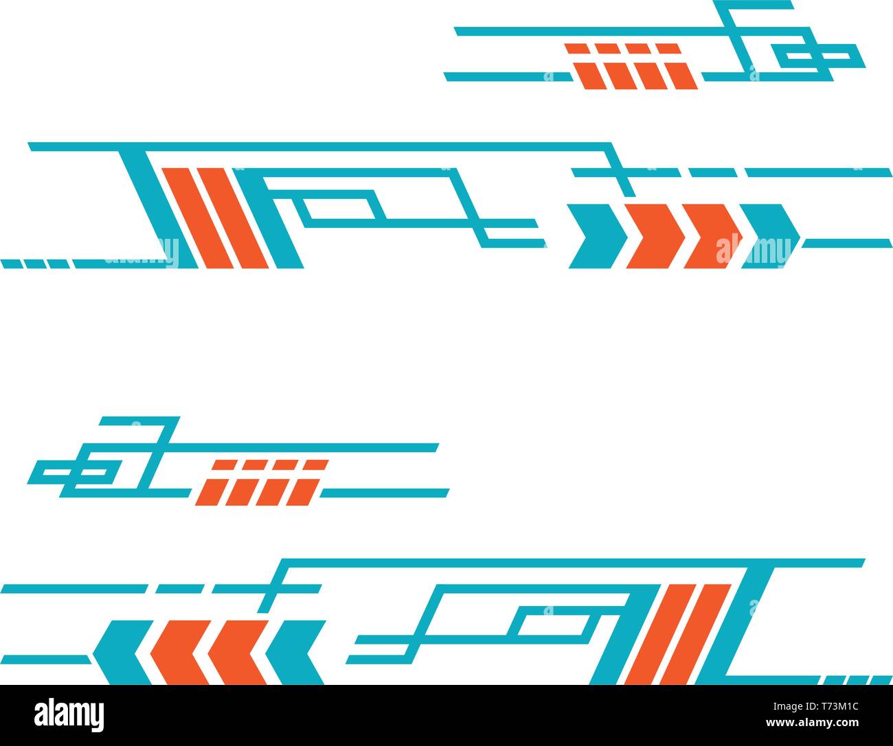 Car Bike Vehicle Graphics, Vinyls Decals - Vector Stock Vector Image ...