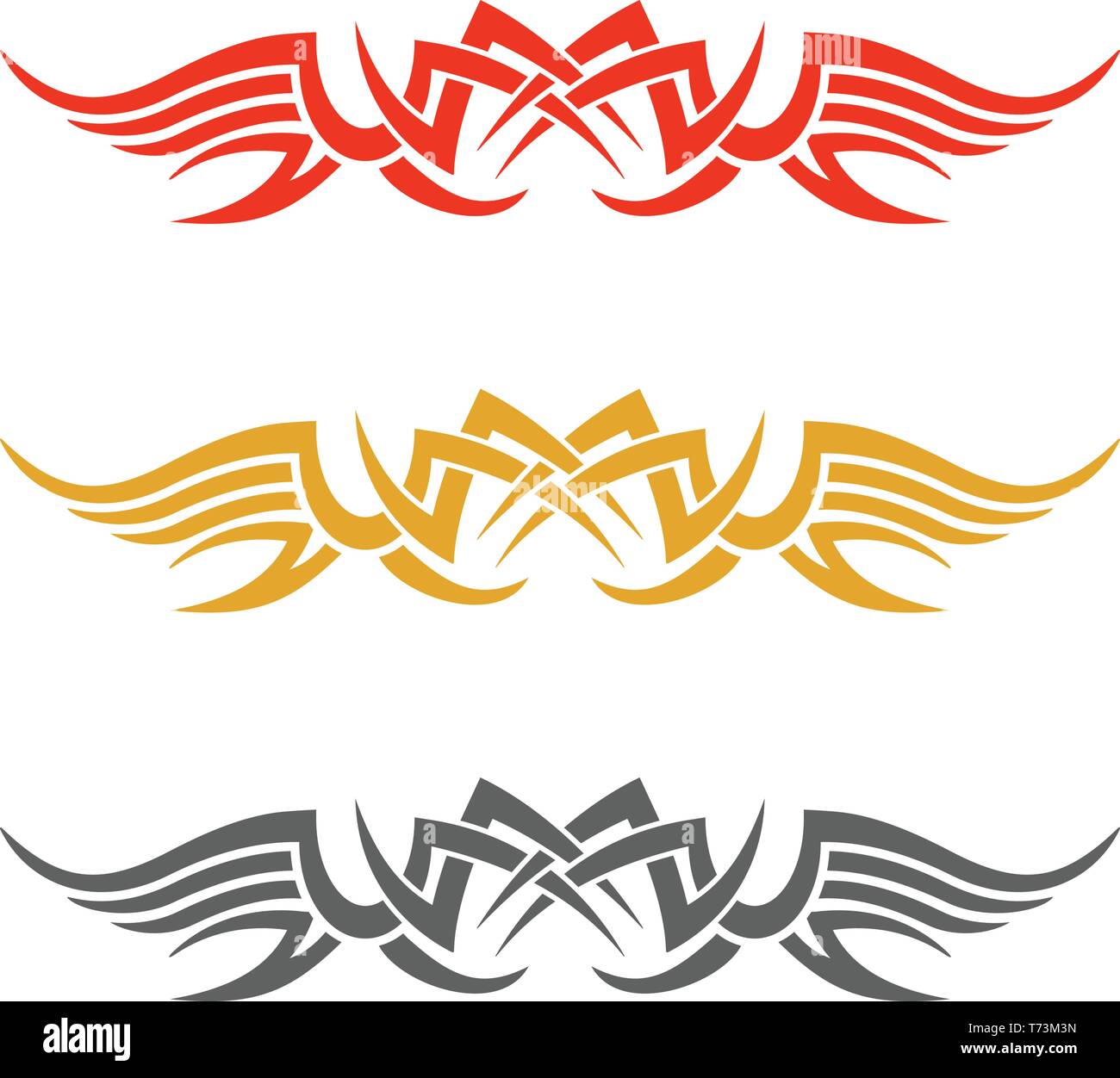 Car Bike Vehicle Graphics, Vinyls Decals - Vector Stock Vector Image ...