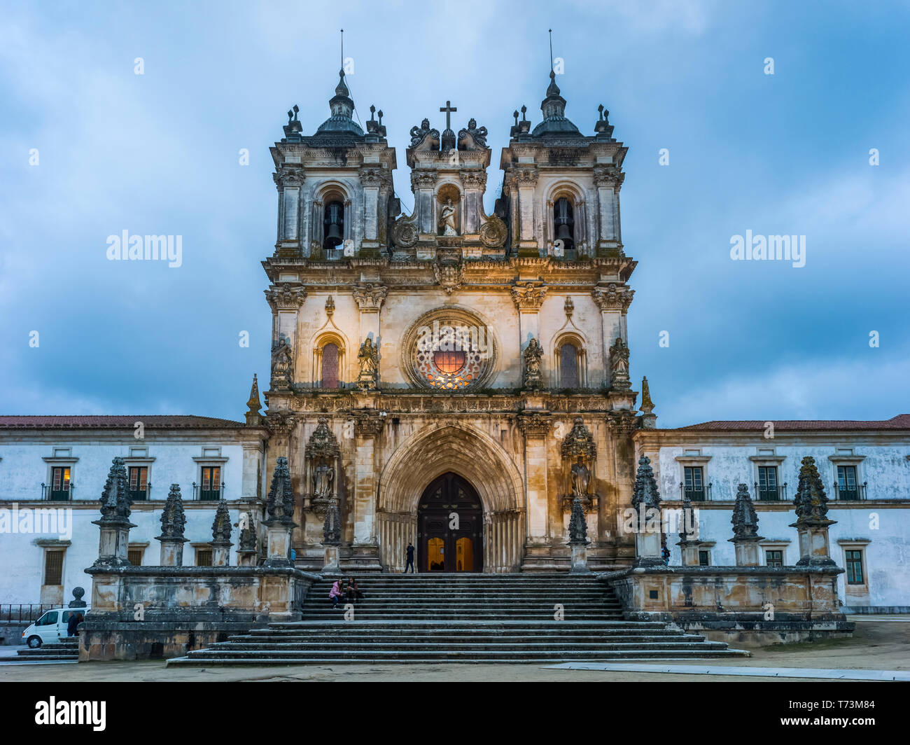The Alcobaça Monastery; Portugal Stock Photo - Alamy