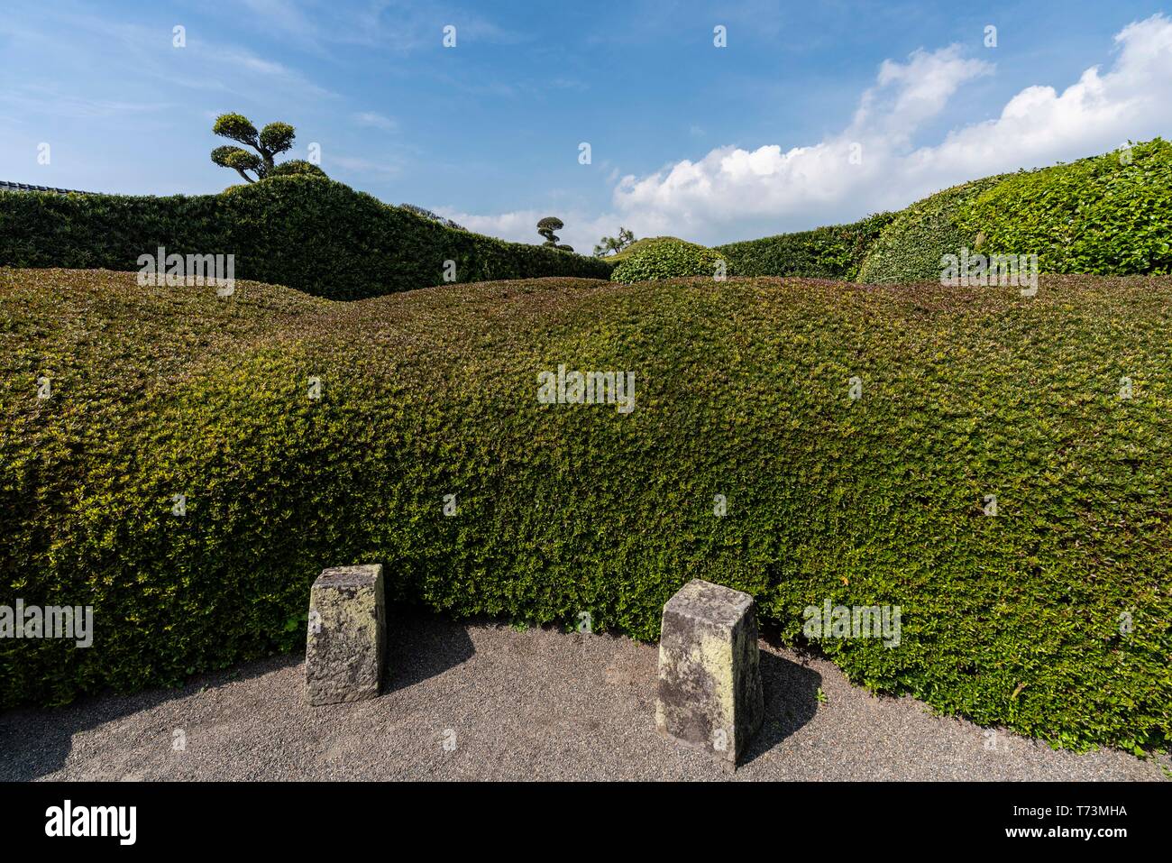 Hirayama Ryoichi's Geden, Chiran Samurai Residence Garden, Minami ...