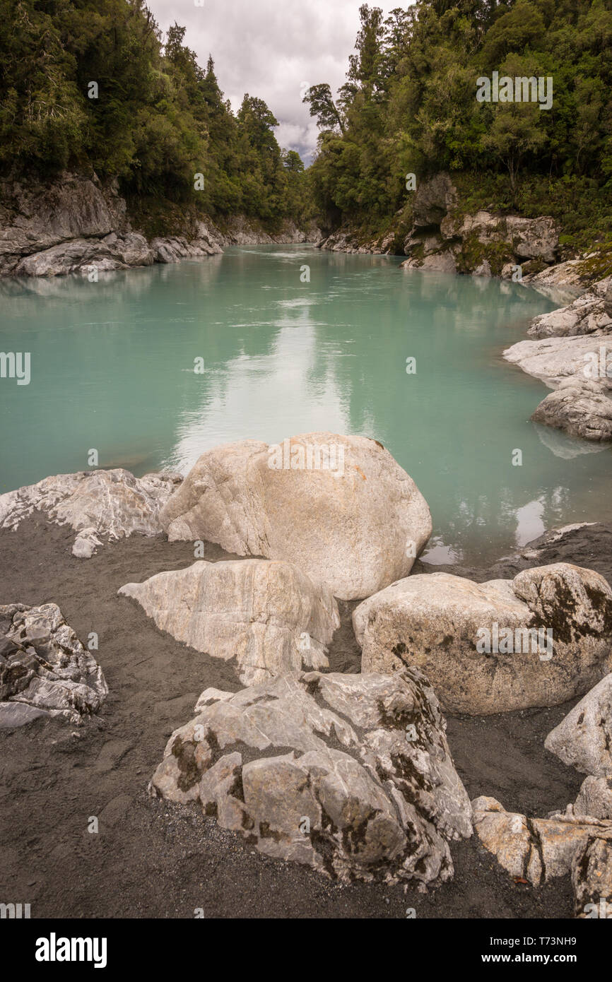 Hokitika Gorge, New Zealand Stock Photo - Alamy