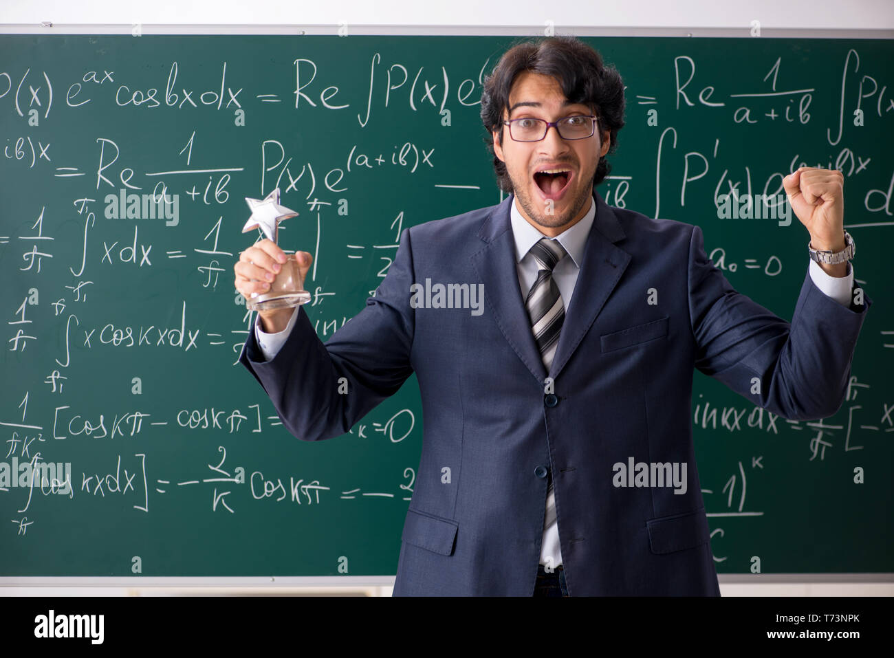 Man trophy classroom hi-res stock photography and images - Alamy