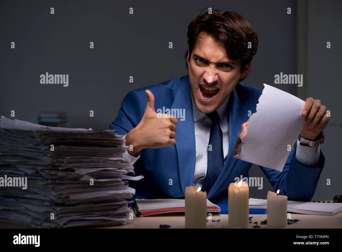 Burning evidence hi-res stock photography and images - Alamy