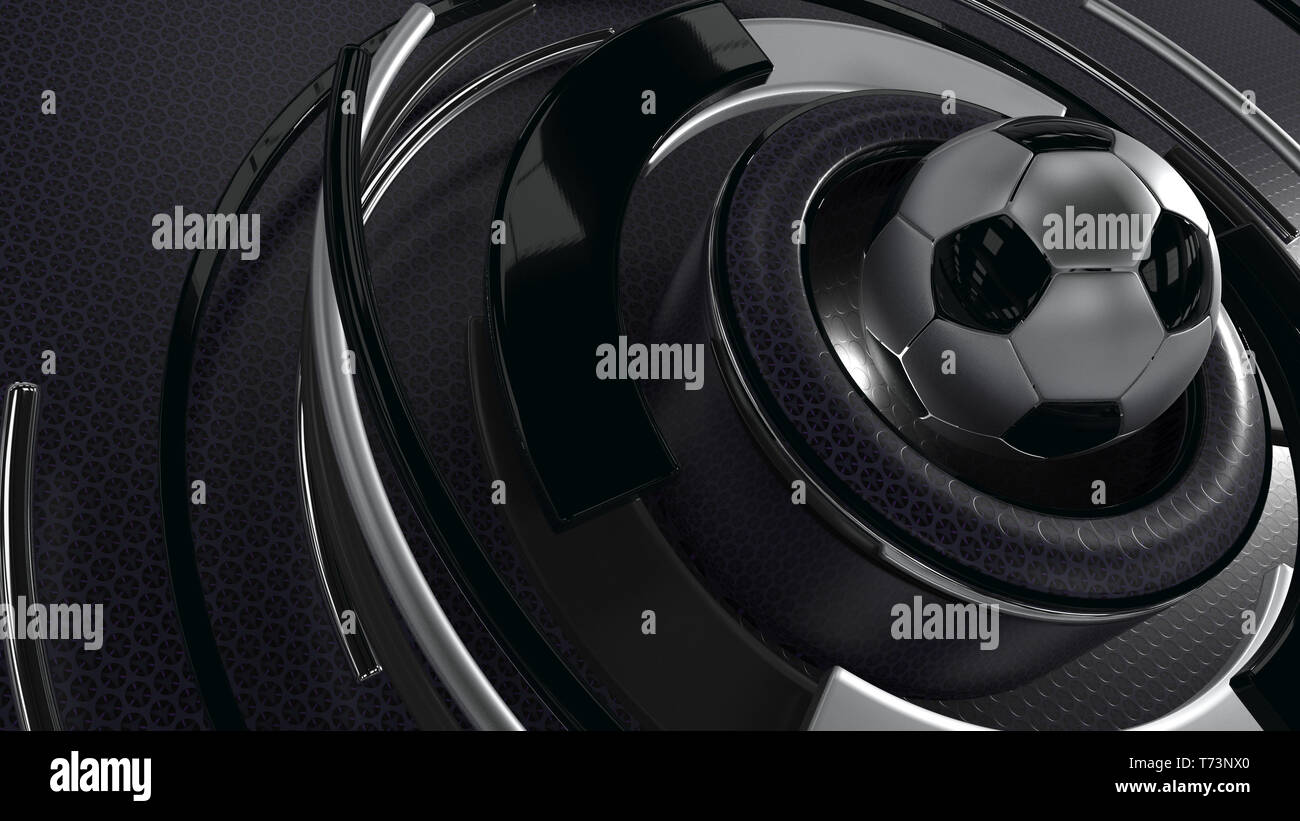 3D Render of a sports soccer background Stock Photo - Alamy