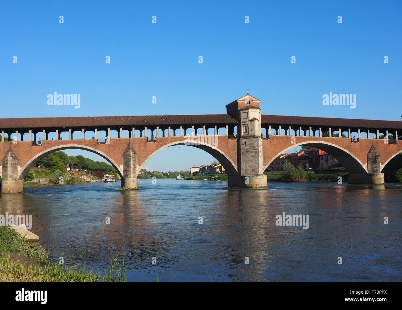 Ponte coperto covered bridge hi-res stock photography and images - Alamy