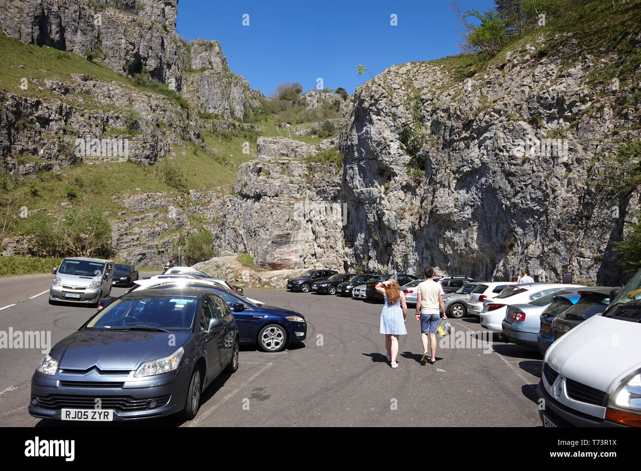 Cheddar Gorge beauty spot Stock Photo - Alamy