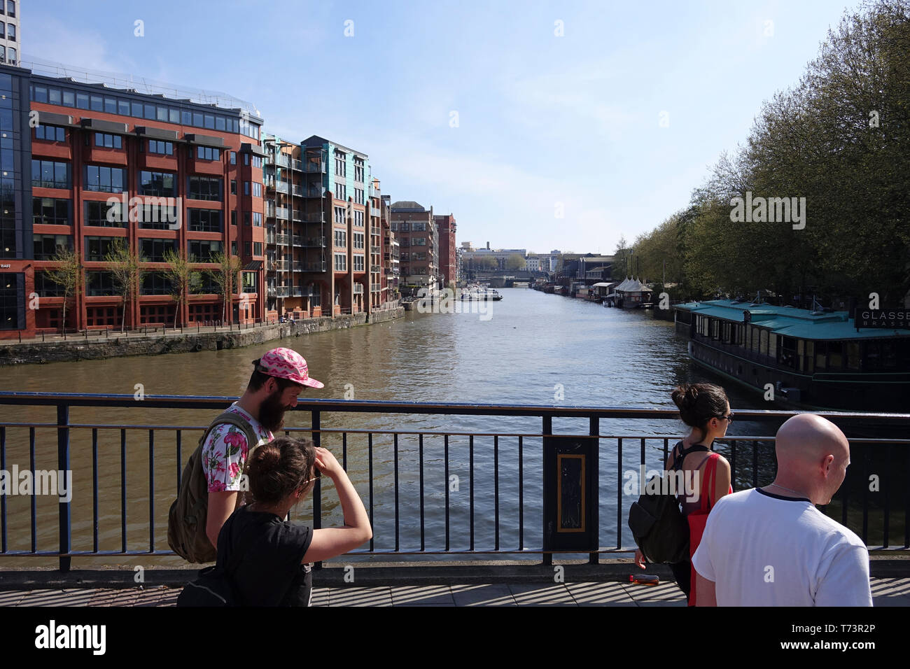 Bristol floating harbour area Stock Photo - Alamy