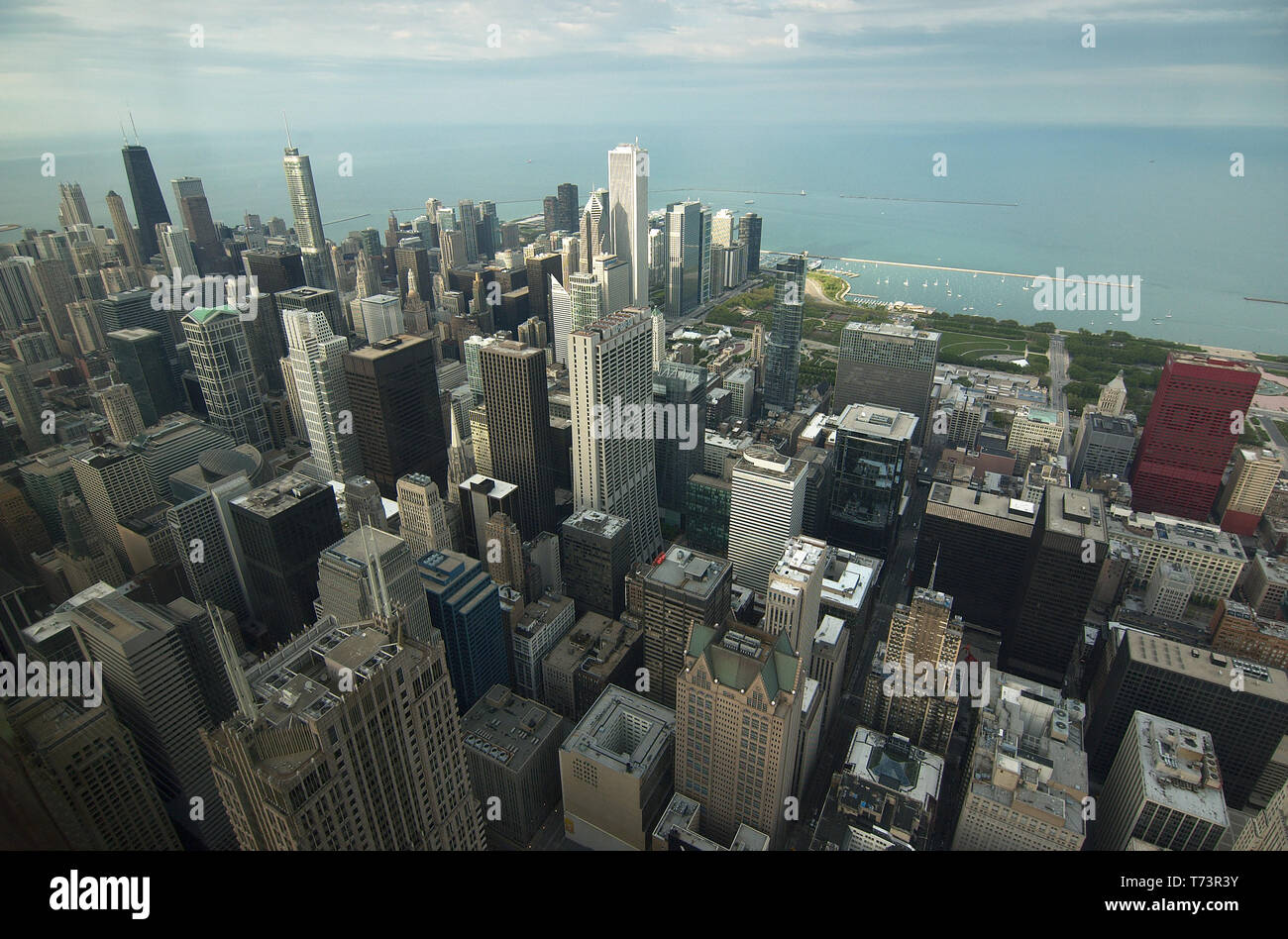 Chicago willis tower hancock hi-res stock photography and images - Alamy