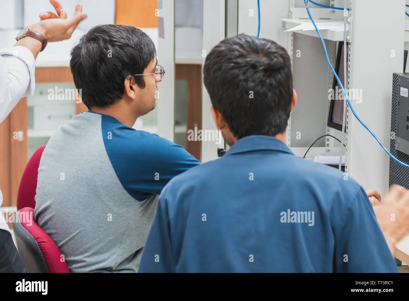 Indian engineering students hi-res stock photography and images - Alamy