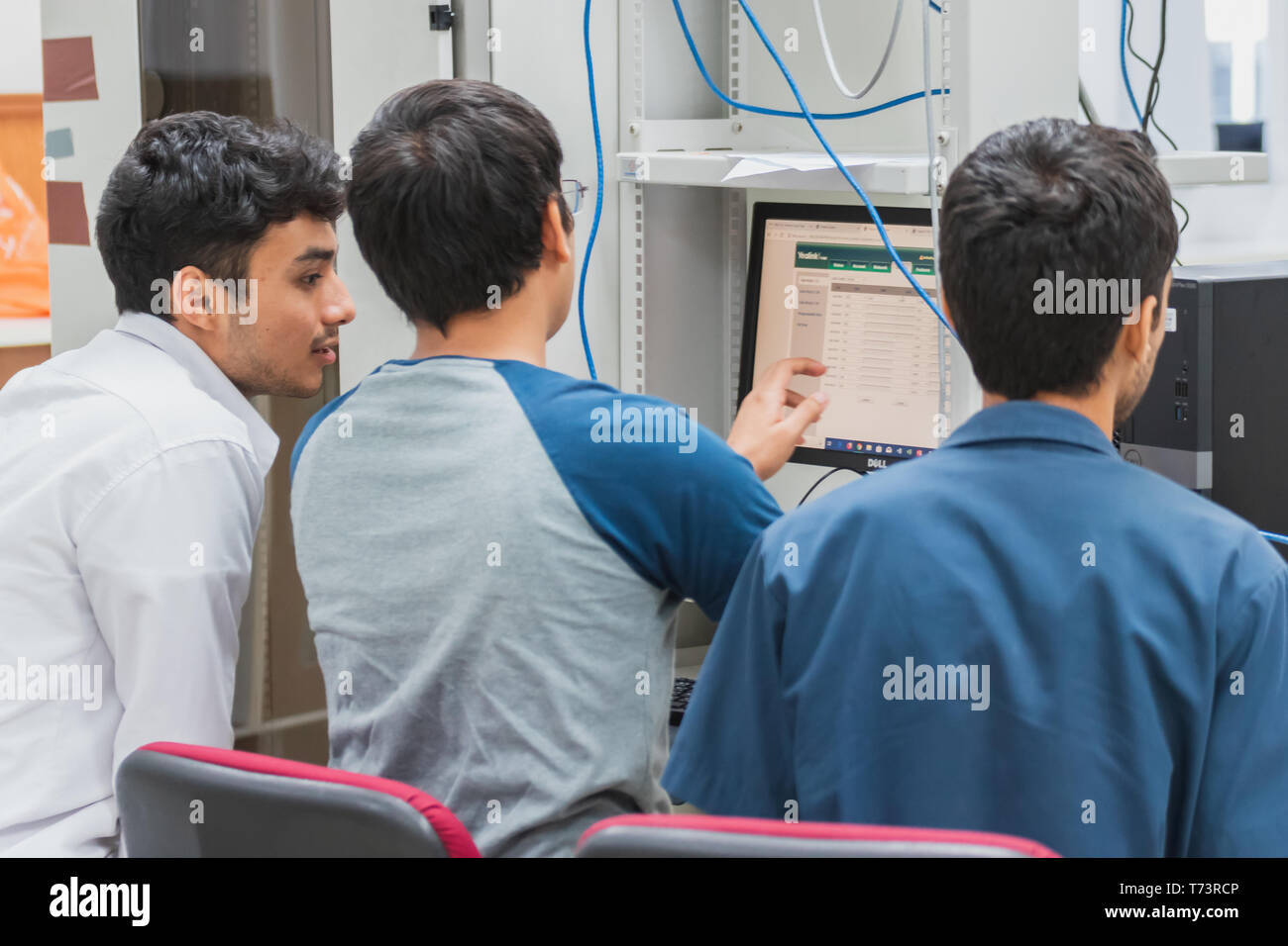 Indian engineering students hi-res stock photography and images - Alamy