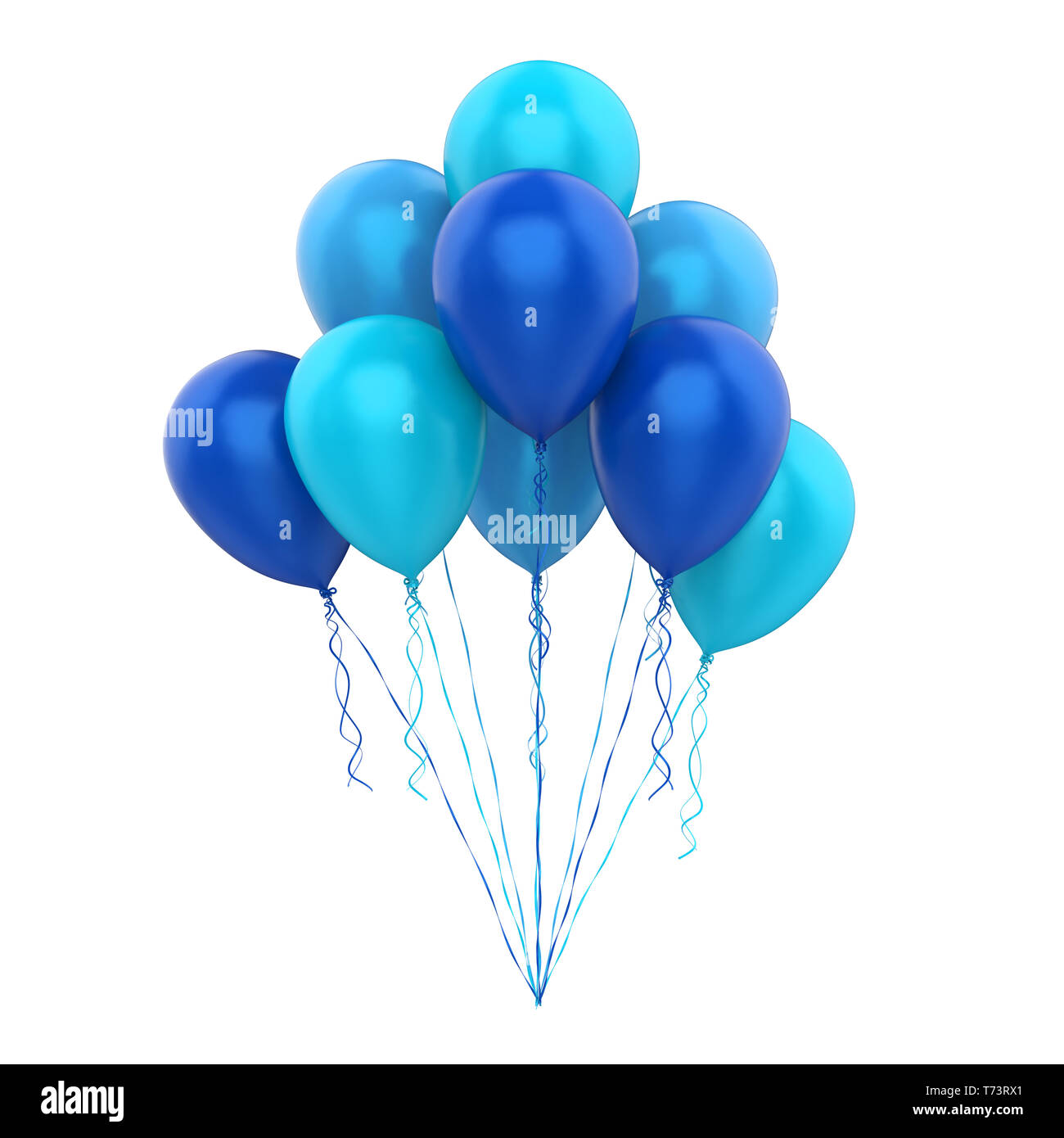 Cluster of balloons Cut Out Stock Images & Pictures - Alamy