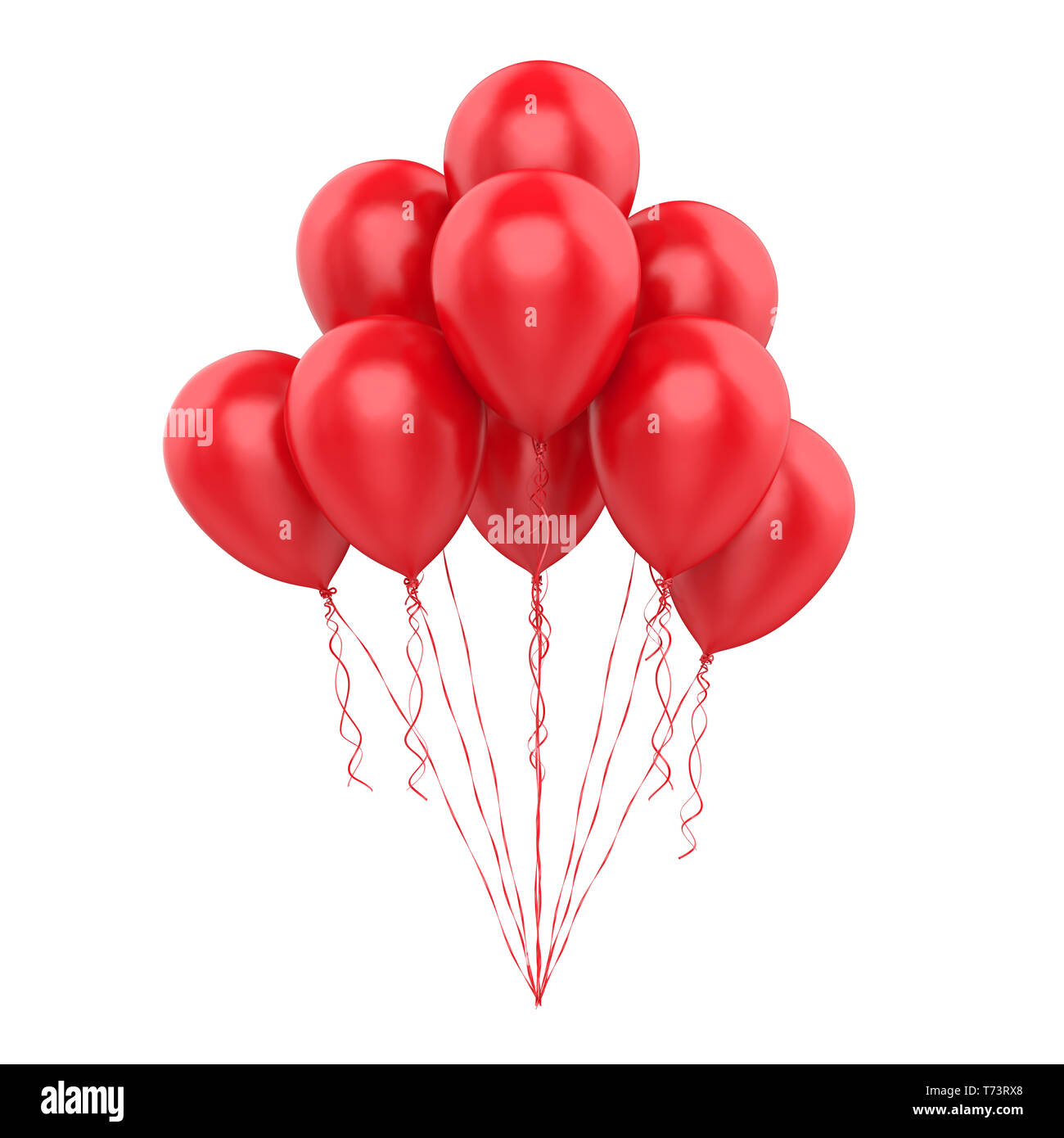 Cluster of balloons Cut Out Stock Images & Pictures - Alamy