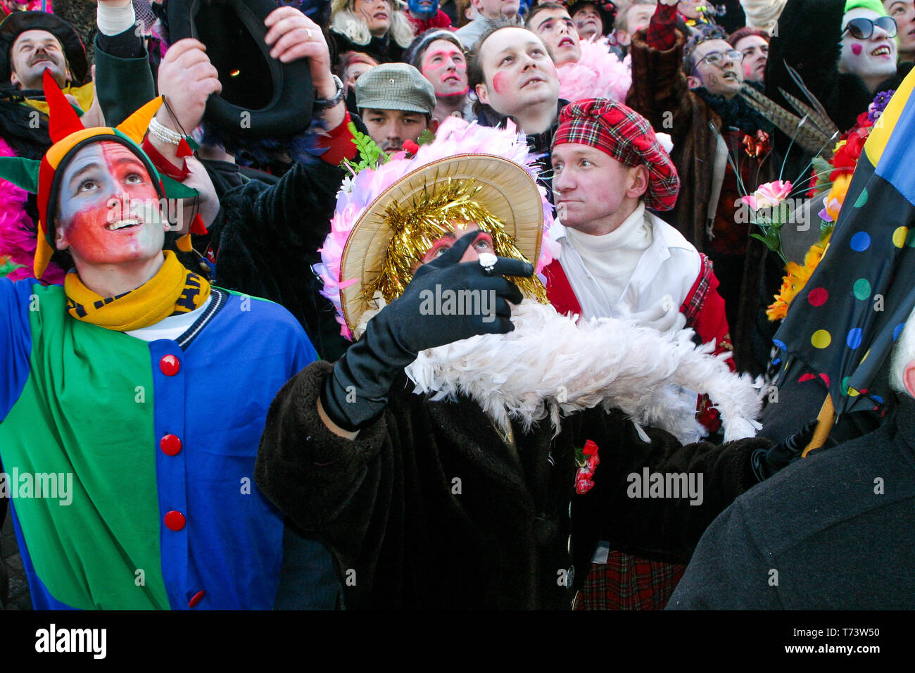 Carnival of Dunkirk, herrings launch, Dunkirk, Nord, France Stock Photo ...