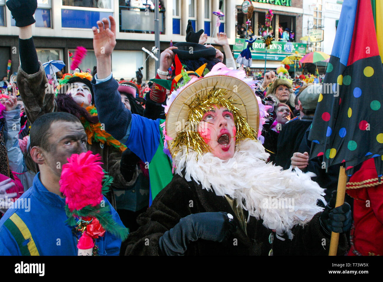 Carnival of Dunkirk, herrings launch, Dunkirk, Nord, France Stock Photo ...